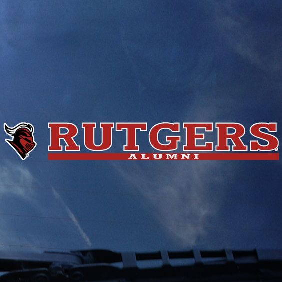 Rutgers Decal Alumni - Scarlet Fever Rutgers Gear